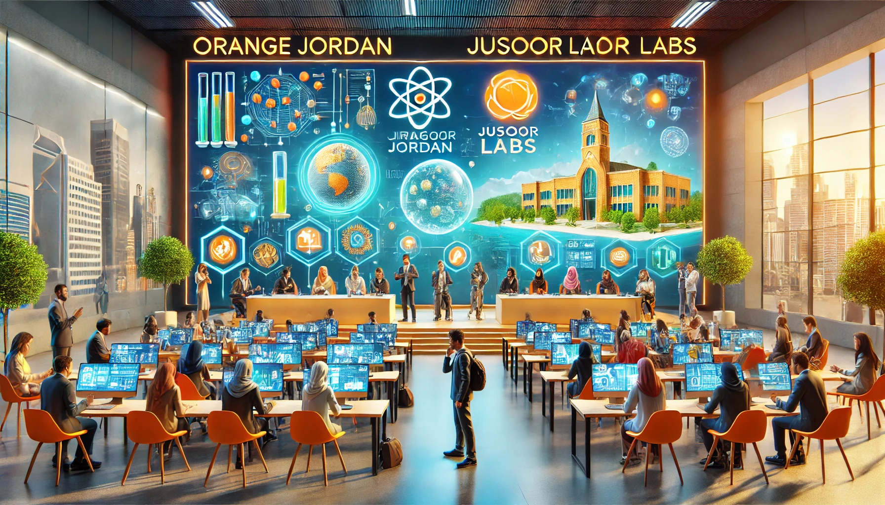 Orange Jordan Supports Jusoor Labs’ Educational Initiatives ...