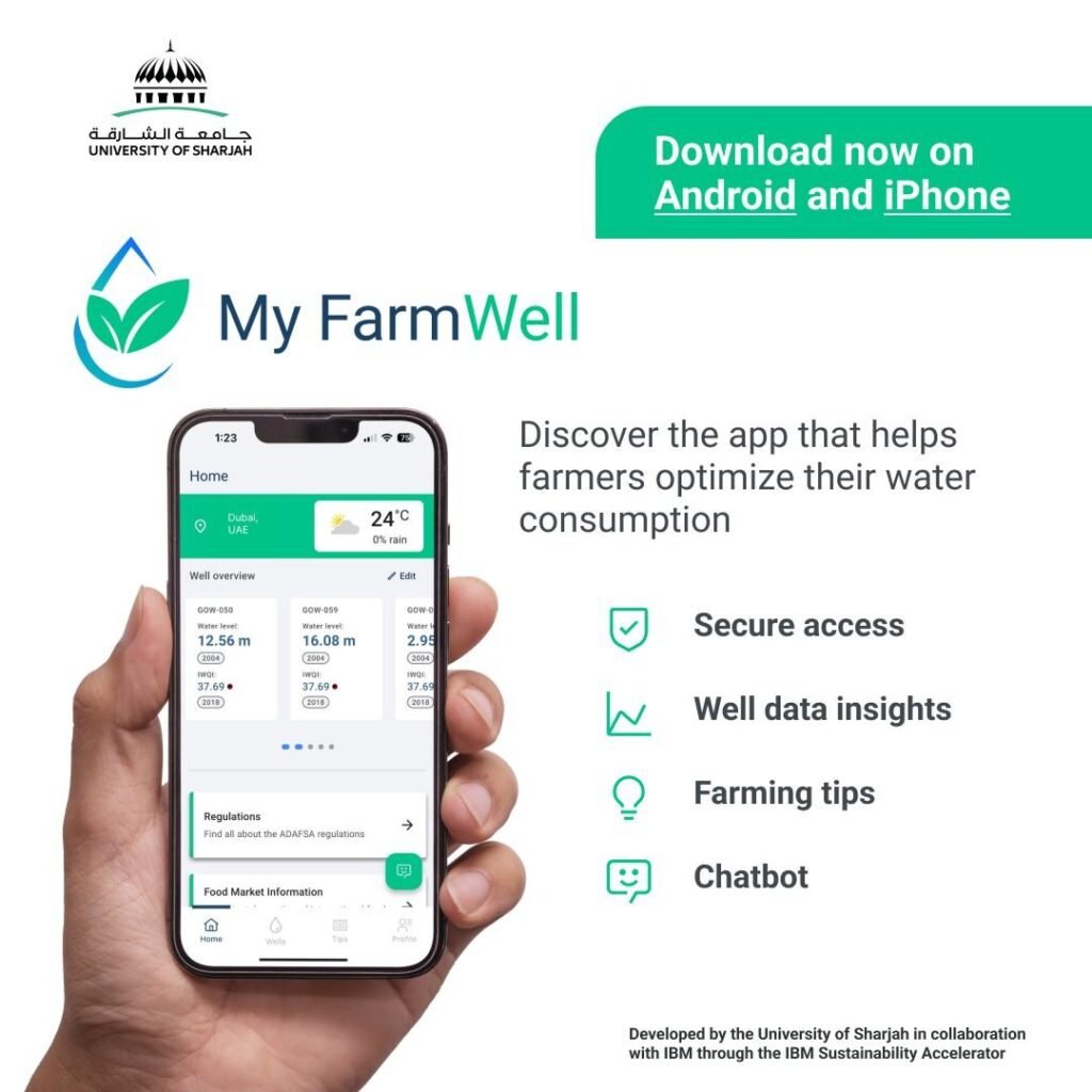 My FarmWell App Enters Next Phase: University of Sharjah and IBM ...